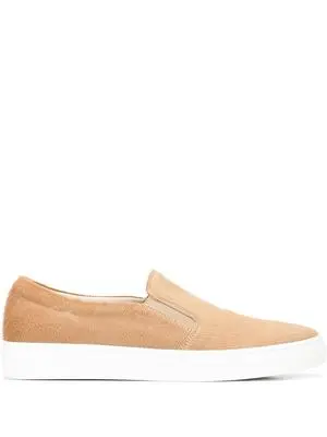 MADISON MAISON Round-toe Slip-on Sneakers - Brown