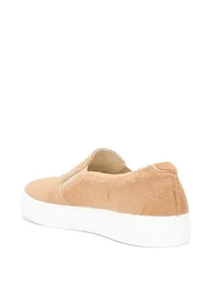 MADISON MAISON Round-toe Slip-on Sneakers - Brown