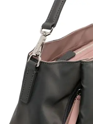 AGNES B. Detachable-strap Shoulder Bag - Grey