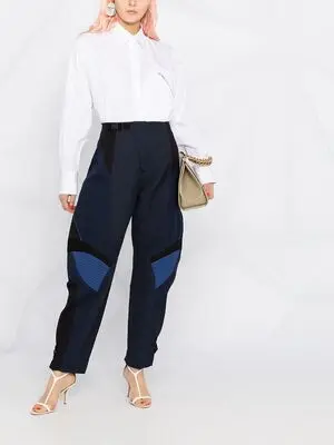 Stella McCartney Paneled Tapered Trousers