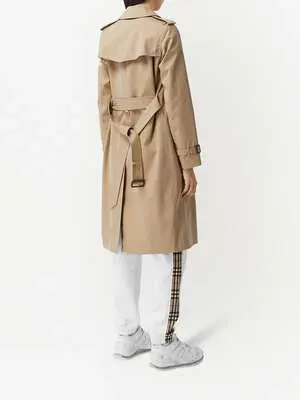 Burberry Kensington Heritage Long Trench Coat - Brown