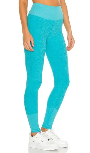 Alo Yoga High Waist Alosoft Lounge Legging In Blue