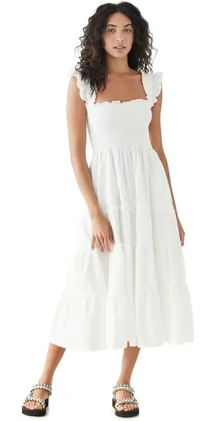 O.P.T Lazy Afternoon Midi Dress