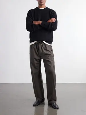 FRAME Cashmere Crewneck Sweater - Black