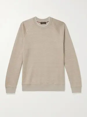 Loro Piana Drysdale Linen-blend Jersey Sweatshirt