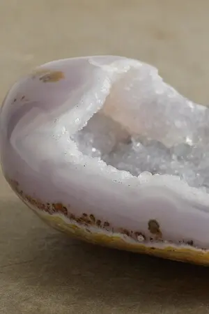 JIA JIA HOME Large Druzy Agate Heart