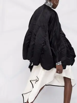Comme Des Garçons Oversize Crease-effect Jacket
