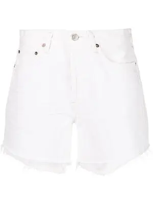 AGOLDE Parker High-waisted Denim Shorts