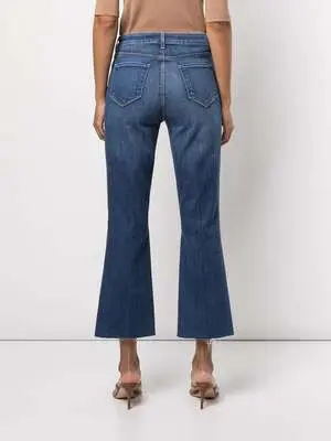 L'Agence Kendra Cropped Flare Jeans