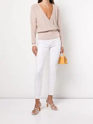 L'Agence Marguerite Skinny Jeans - White
