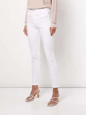 L'Agence Marguerite Skinny Jeans - White