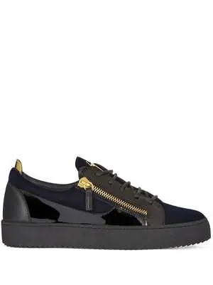 GIUSEPPE ZANOTTI Frankie Double-zip Low-top Sneakers