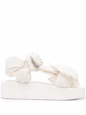 Red Valentino Bow-detail Flatform Sandals
