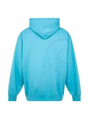 Supreme Laser Cut 's' Logo Hoodie - Blue