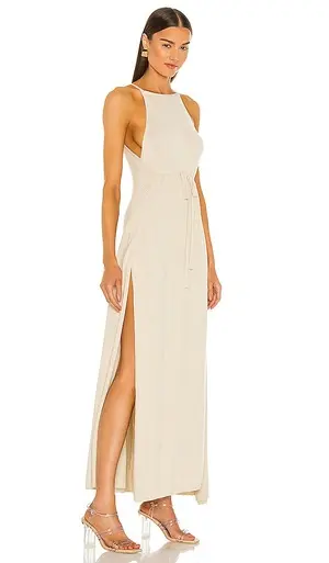 Cult Gaia Remi Knit Dress In Beige