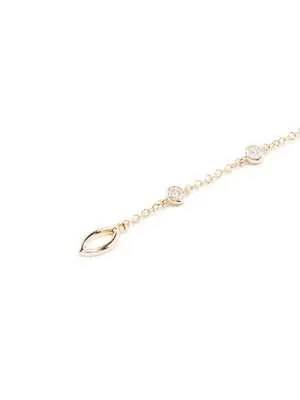 COURBET 18kt Recycled Yellow Laboratory-grown Diamond Mono Hanging Earring - Gold