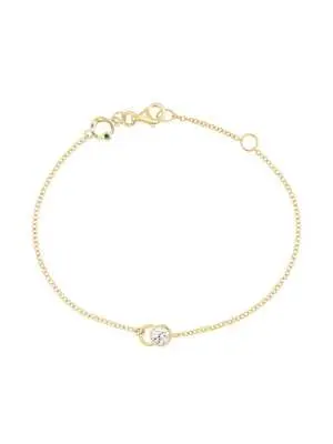 COURBET 18kt Recycled Yellow Laboratory-grown Diamond Chain Bracelet - Gold