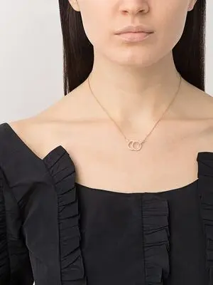 COURBET 18kt Recycled Yellow Diamond Pendant Necklace