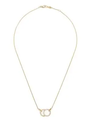 COURBET 18kt Recycled Yellow Diamond Pendant Necklace