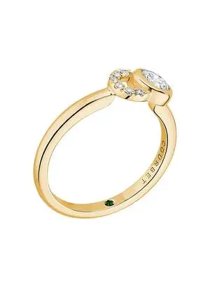 COURBET 18kt Recycled Yellow Laboratory-grown Diamond Ring - Gold