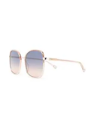 Chloé Franky Square Frame Sunglasses