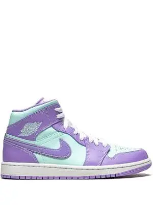 JORDAN Air 1 Mid Sneakers - Purple