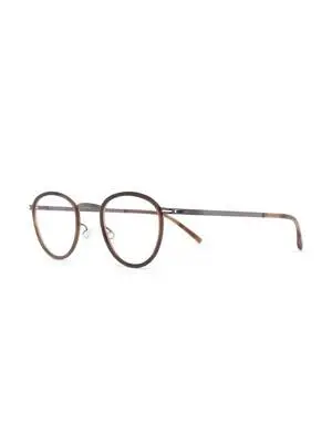 Mykita Tortoiseshell-effect Round-frame Glasses