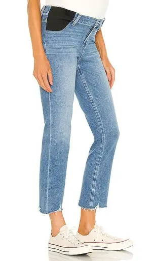 Paige Cindy Maternity Jeans With Elastic Waistband - Mel