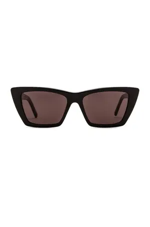 Saint Laurent Sl 276 Mica Sunglasses - Shiny Black