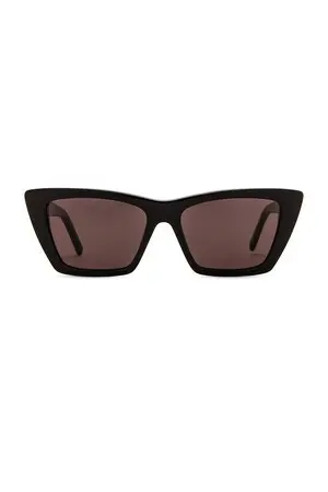 Saint Laurent Sl 276 Mica Sunglasses - Shiny Black