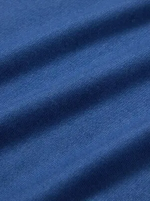 Loro Piana Dolcevita Slim-fit Baby Cashmere Rollneck Sweater - Blue