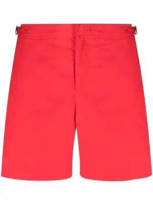 Orlebar Brown Bulldog Mid-Length Swim Shorts Red