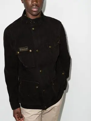 Belstaff Fieldmaster Button-up Jacket - Black