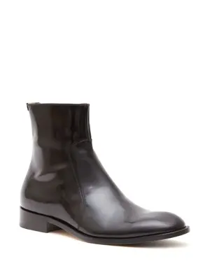 MAISON MARGIELA Brushed Leather Boots