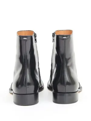 MAISON MARGIELA Brushed Leather Boots