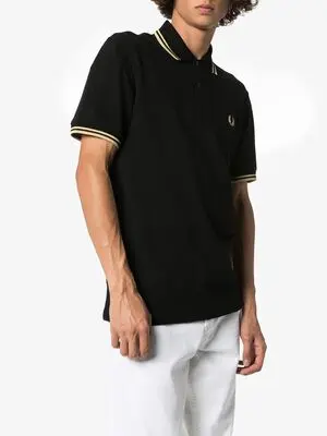 Fred Perry Stripe-trimmed Polo Shirt