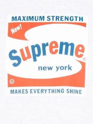 Supreme Shine Logo Hoodie - Grey