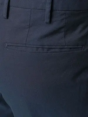 Incotex Tailored Cotton Trousers - Blue