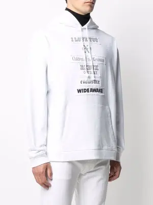 Raf Simons I Love You Cotton Hoodie