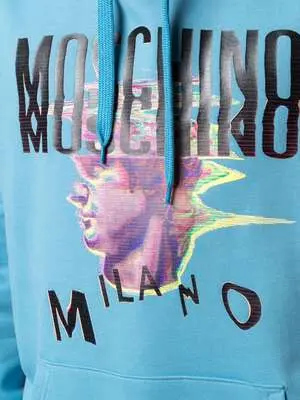 Moschino Graphic-print Relaxed Hoodie