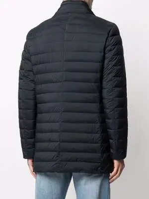 MOORER Notched Collar Padded Jacket