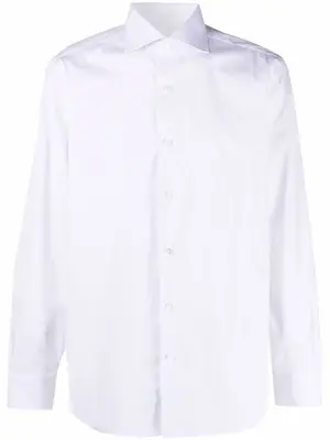BARBA NAPOLI Long-sleeve Shirt - White