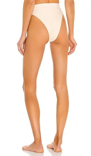 CAMILA COELHO Catarina High Waist Bottom In Cream