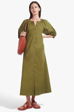 Staud Vincent Dress | Olive
