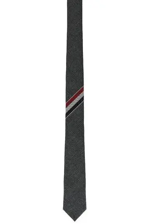 Thom Browne Classic Necktie Dark Grey