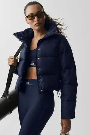 Alo Yoga Gold Rush Puffer Jacket - Navy
