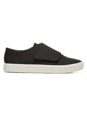 Vince Vince Women's Blair Grip-Tape Canvas Sneakers - Black  Black