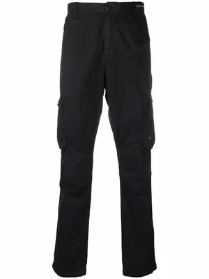 Paul & Shark Straight-leg Cargo Trousers - Black