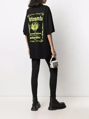 Vetements Pret-a-porter Logo Print T-shirt