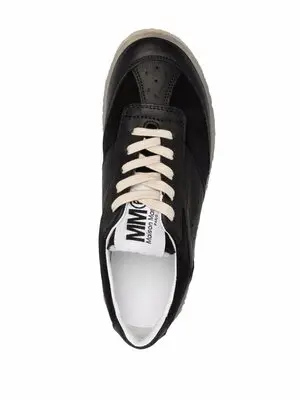MAISON MARGIELA Court Low-top Sneakers - Black